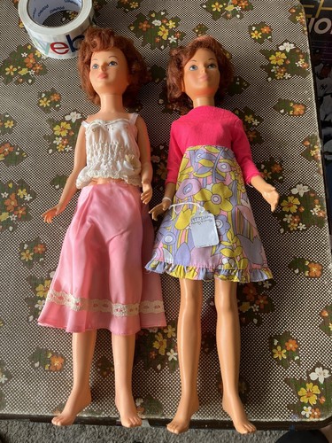 Vintage 1977 !! IDEAL , 17 “ dolls made in Hong Kong (x cell Condition ...