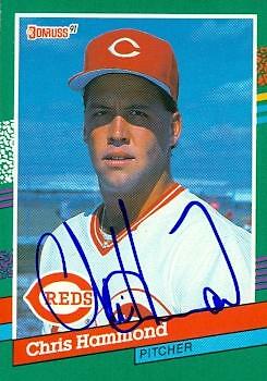 Chris Hammond autographed Baseball Card (Cincinnati Reds) 1991 Donruss ...