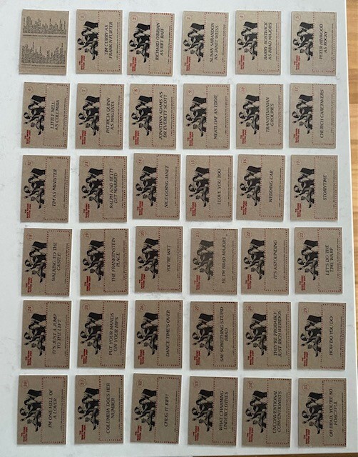 1960s 1970s 1980s MOVIE GUM CARD FULL SETS ELVIS GREASE DONRUSS TOPPS ...