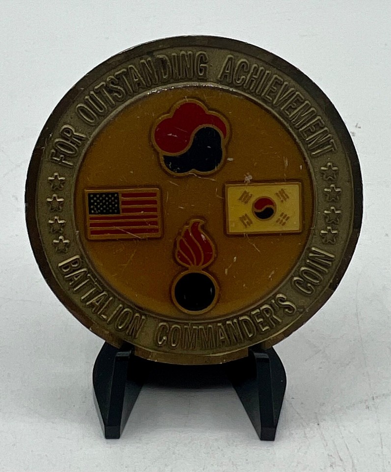 US Army 6th Ordnance Battalion Commander Challenge Coin b | eBay