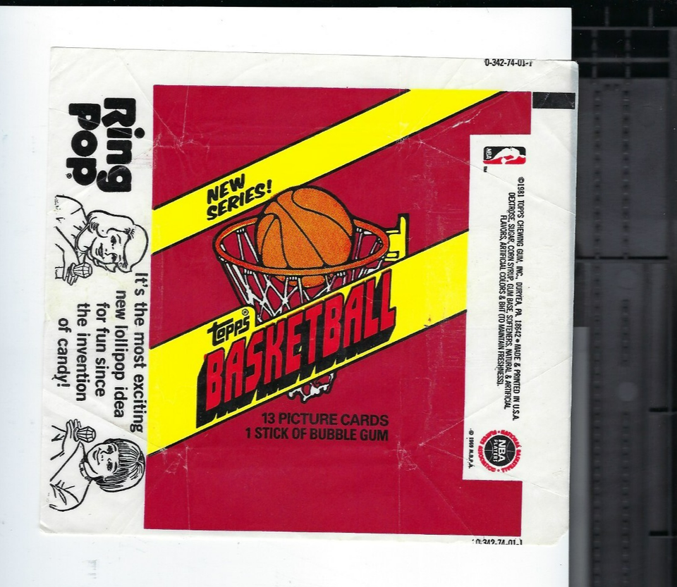 1977, 1978, 1979, 1980,1981 TOPPS BASKETBALL WAX WRAPPERS - LOT OF 5 - NO CARDS | eBay