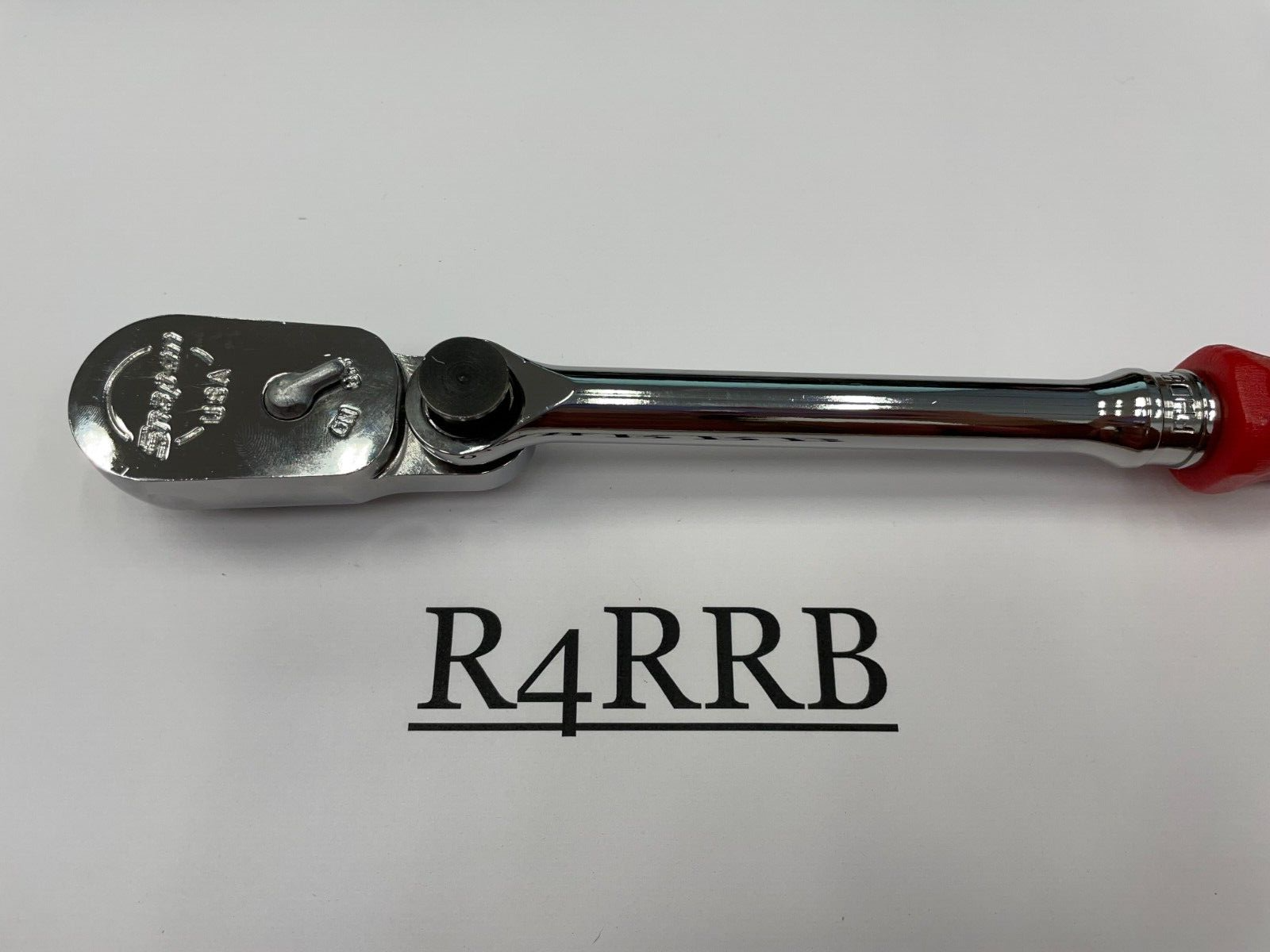 Snap-on Tools USA NEW RED 3/8" Drive Hard Grip Multi-Position Ratchet ...