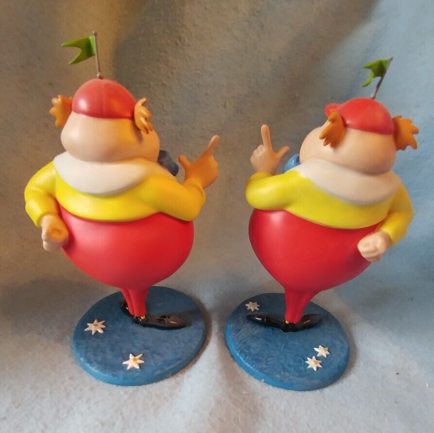 WDCC - Tweedledee & Tweedledum From Alice In Wonderland - RARE - SIGNED ...