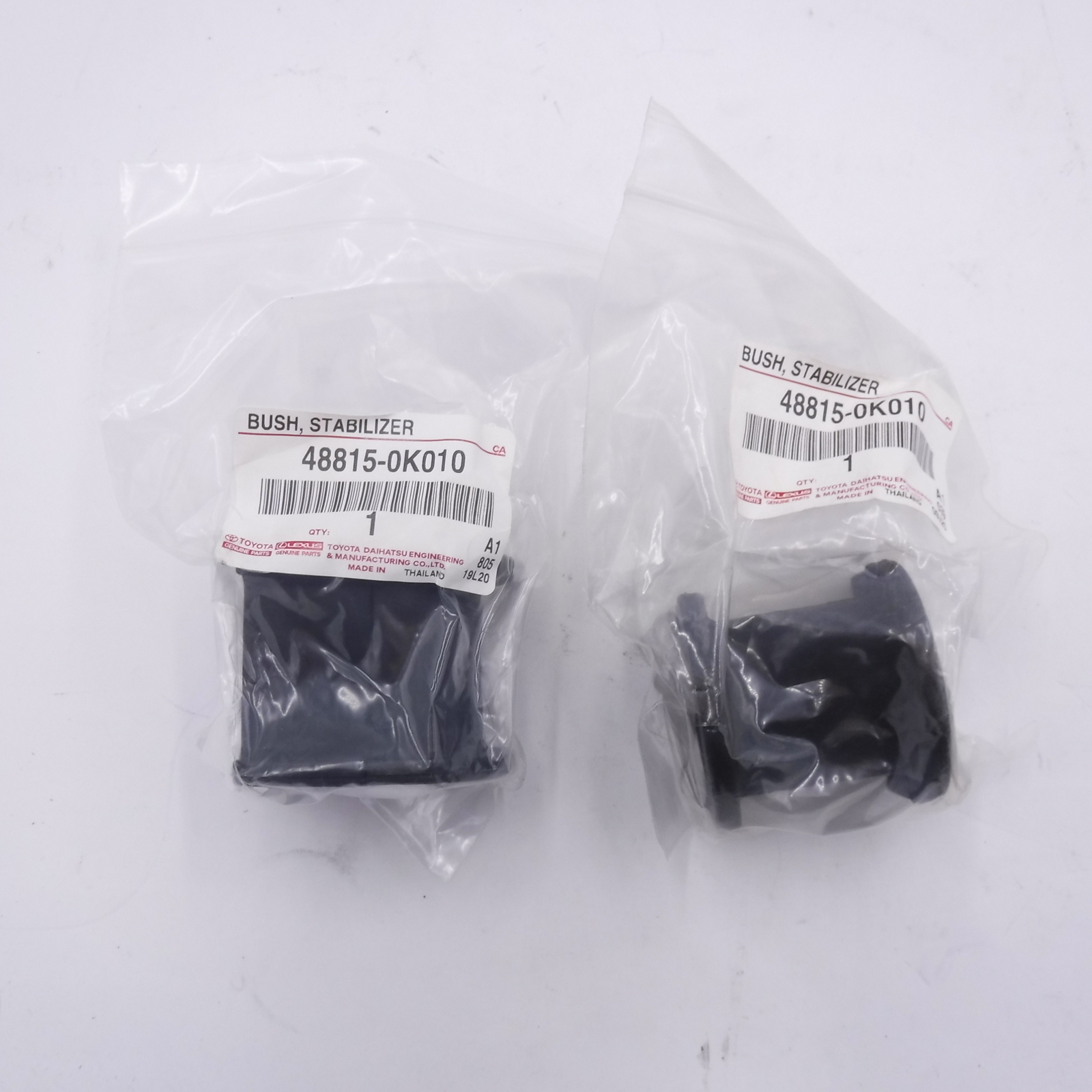 2 Pack OEM Toyota 48815-0k010 Front Bush Stabilizer For 2005-2011 ...