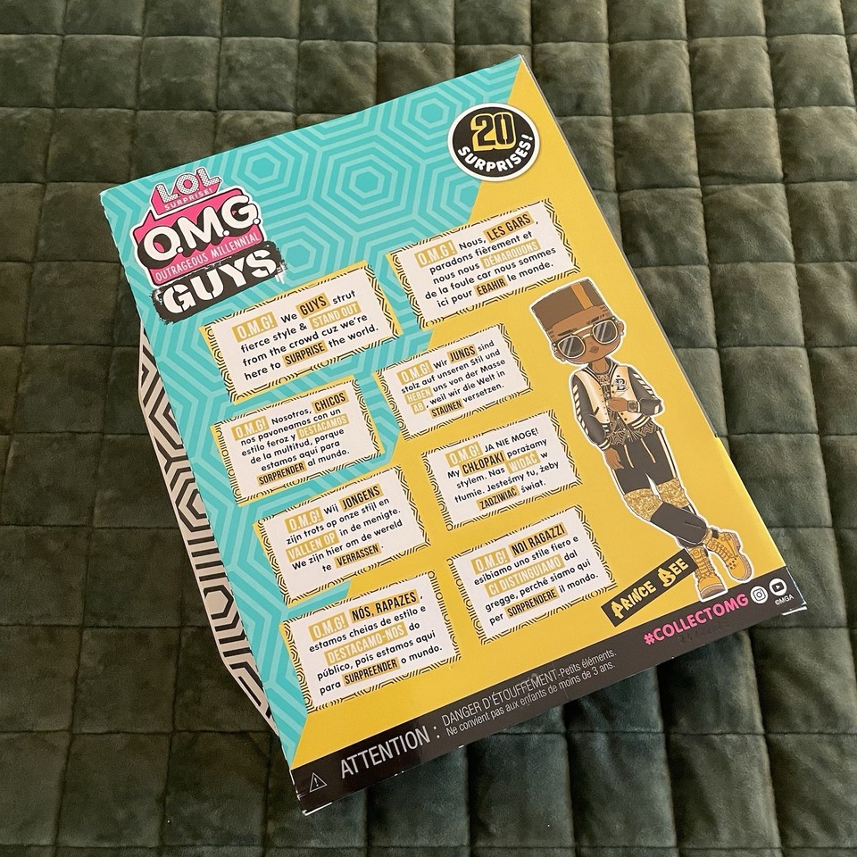 New Sealed LOL Surprise OMG Doll Prince Bee King Bee Royal Queen Bee ...