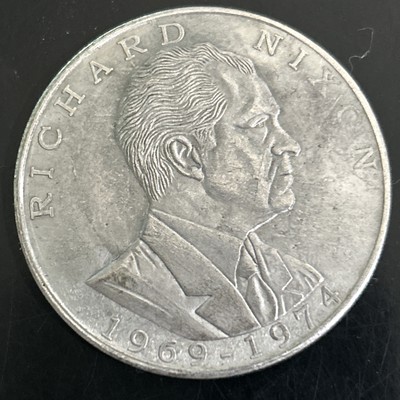 Richard Nixon 1969-1974. USA. coin Commemorative Token Coin. Souvenir ...