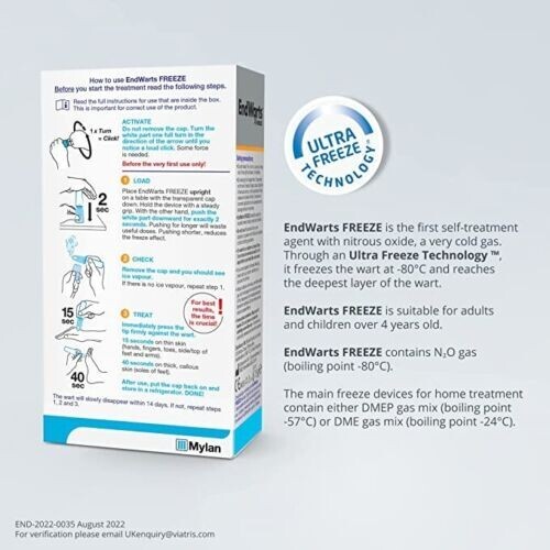 Endwarts Freeze Wart and Verucca Remover - 7.5g | eBay UK