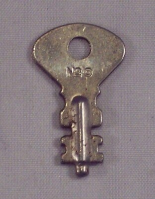 Vintage Cheney Key # 0 Trunk Luggage Suitcase Jewelry Box Guitar Case ...