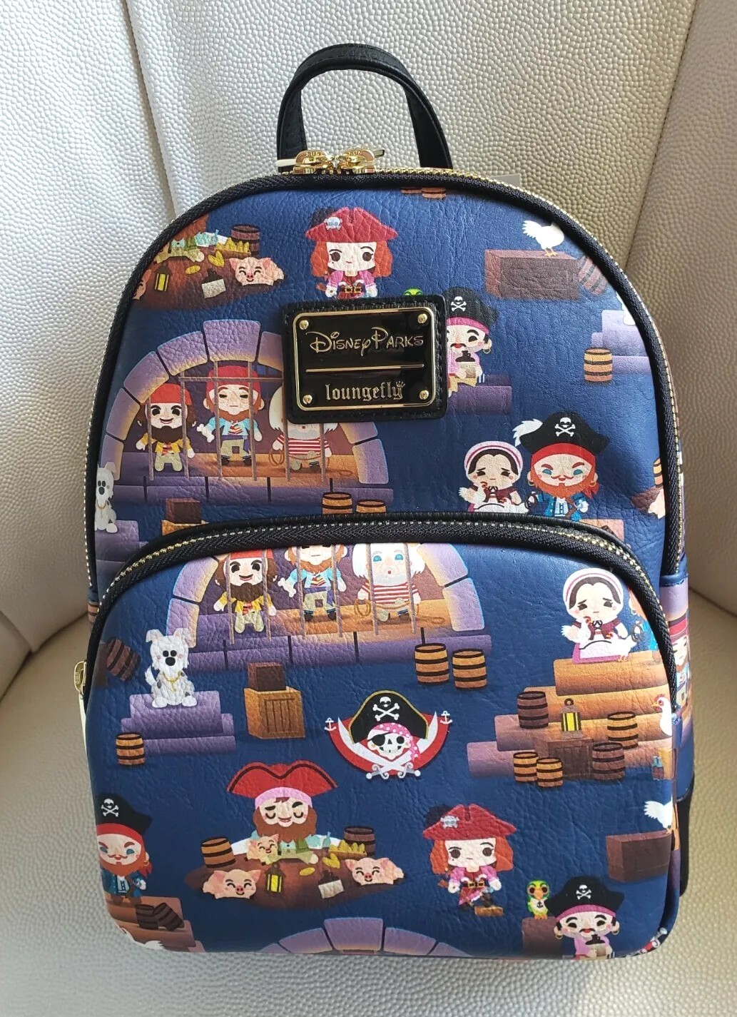 Loungefly Disney Parks Pirates of the Caribbean Mini Backpack Bag NEW ...