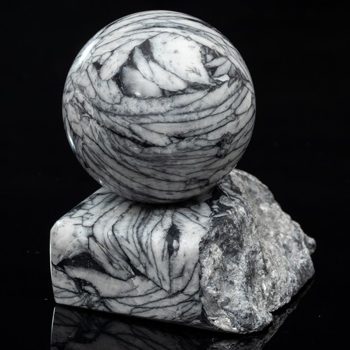 PINOLITE Pinolith sphere with stand 2.01 inch ball specimen #5841T ...