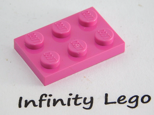 30 LEGO Dark Pink Plate 2 x 3 Friends (3021) - (30 Pieces) | eBay Australia