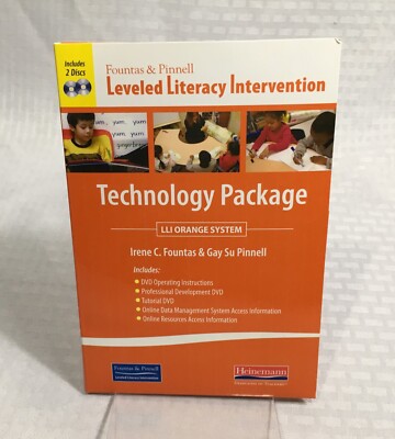 FOUNTAS & PINNELL LEVELED LITERACY INTERVENTION / ORANGE / TECHNOLOGY ...