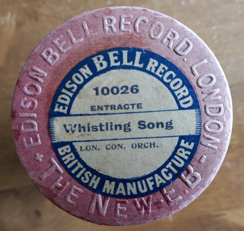 Vintage Edison Bell Record Gramophone Phonograph Cylinder | eBay UK