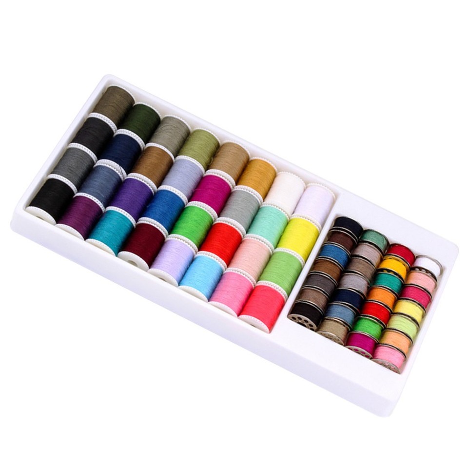 60Pcs Embroidery Thread Set for Sewing Machine Hand Sewing with Mixed ...