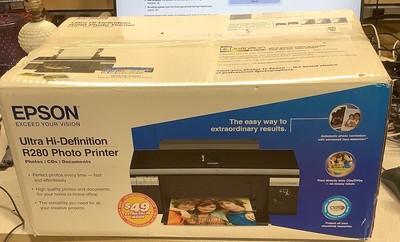 Epson R280 Ultra Hi Definition Photo Color Inkjet Printer Brand New ...