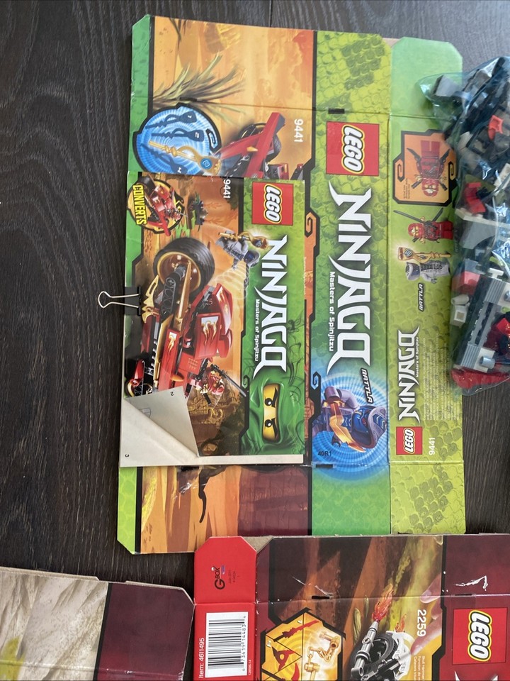 Huge Lego Ninjago 10+ Sets (incomplete) Lot + Boxes Instructions ...