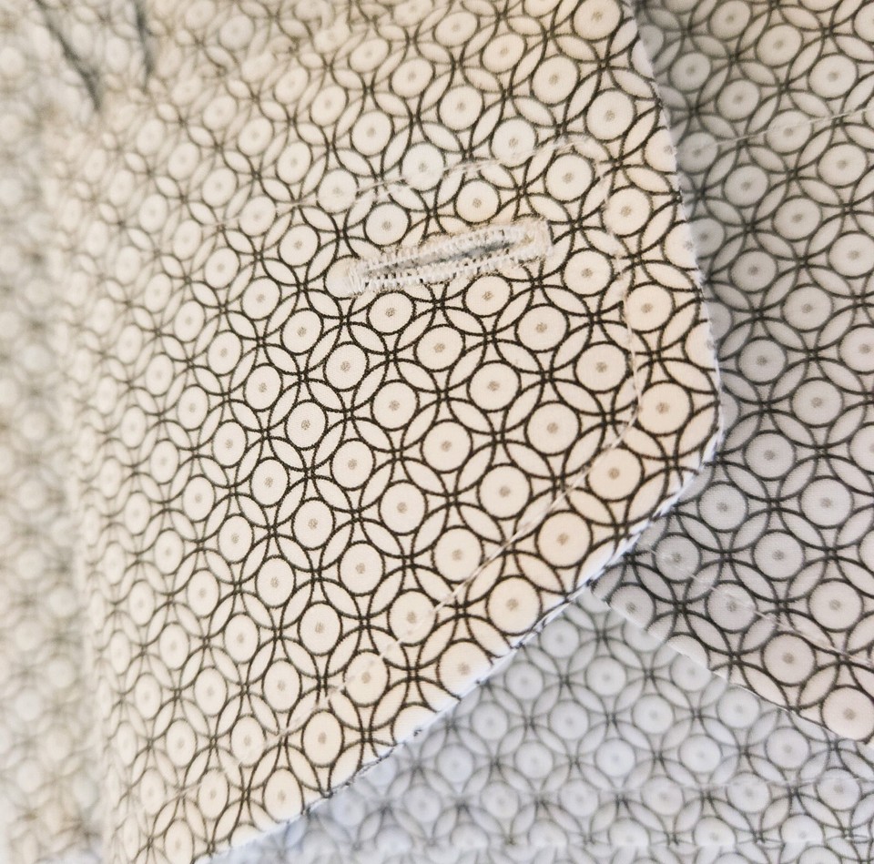 NWT Canali Geometric print Dress Shirt US16/41 EU Made in Italy NWT ...