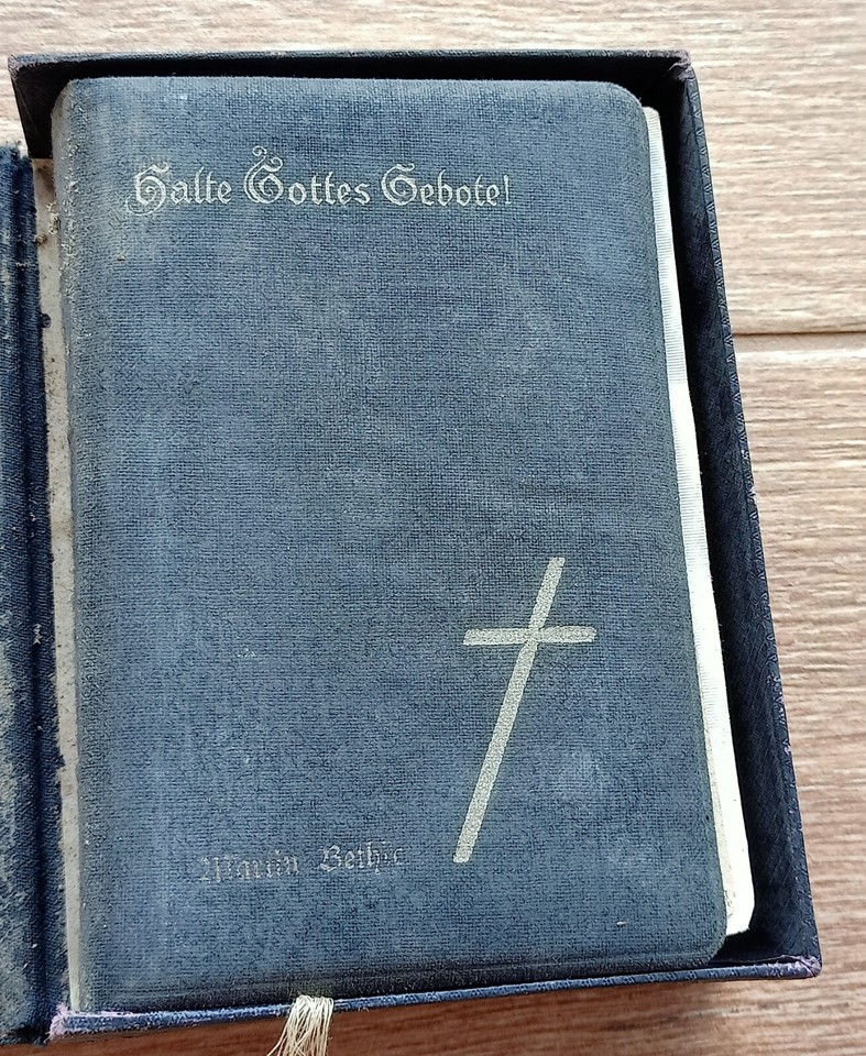 WW1 WW2 German WEHRMACHT soldier prayer book very rare | eBay