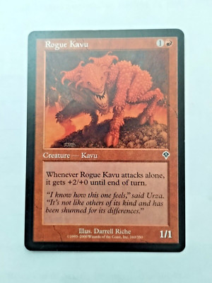 MTG Rogue Kavu Invasion 160/350 Regular Common - Uncirculated | eBay