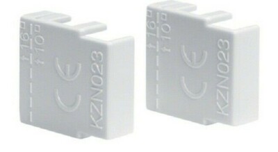 40x Hager INSULATING BUSBAR END CAPS HAGKZN023 3-Phases *German Brand ...