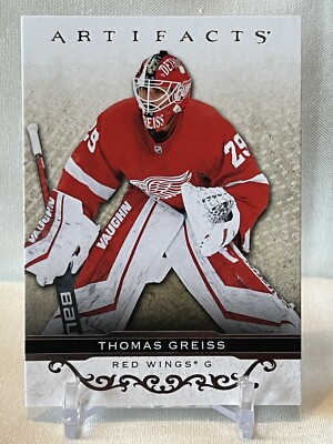 2021-22 UD Artifacts Thomas Greiss #43 Retired Islander/Red Wings/Blues ...