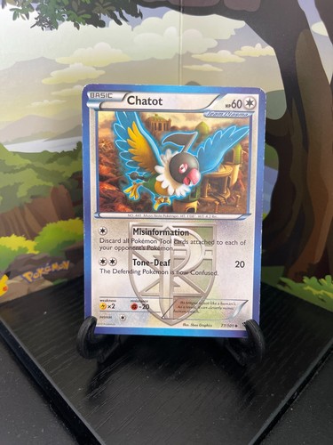 Chatot 77/101 - Plasma Blast - Uncommon - Pokemon TCG Card - MP/HP | eBay