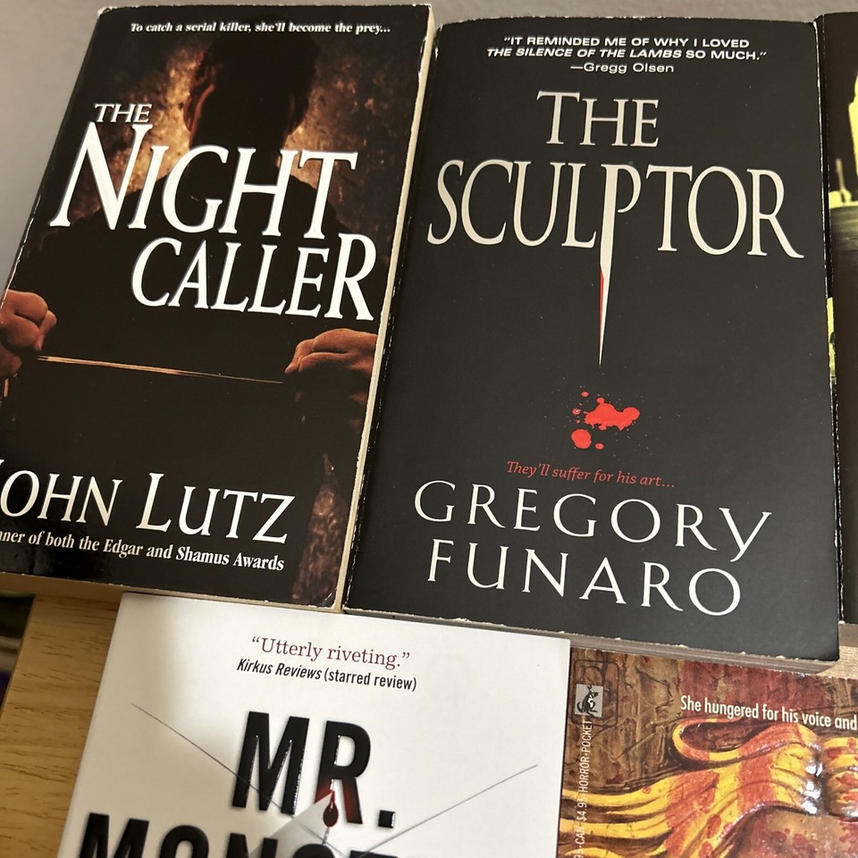 Horror Thriller Paperback Lot Vintage & Modern Authors 9 Books Ketchum ...