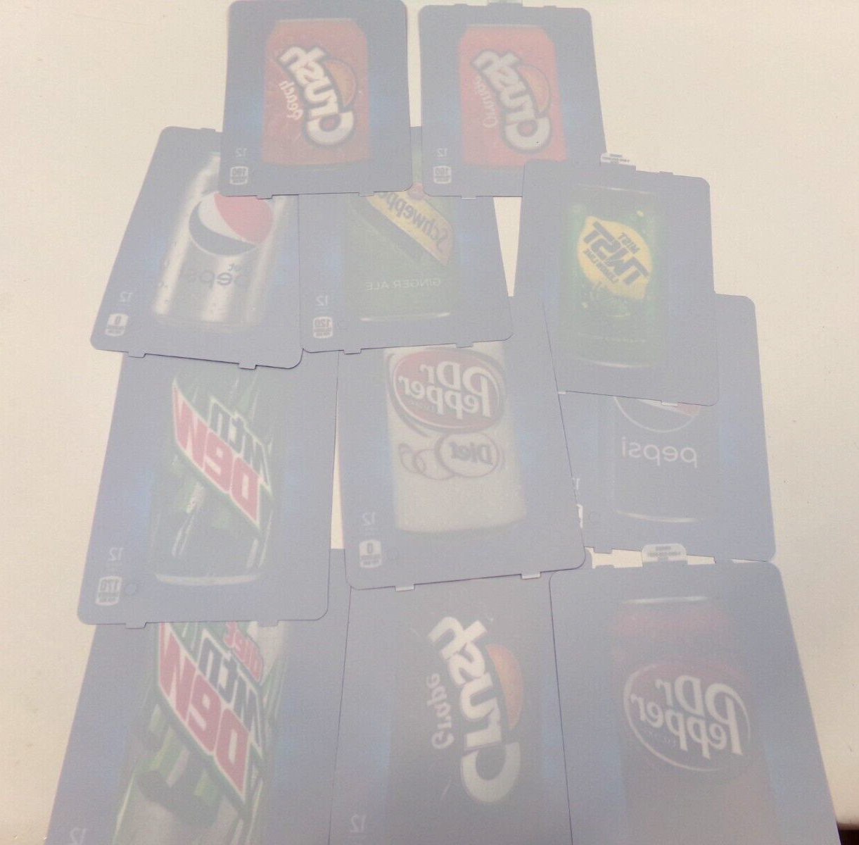 Dixie Narco Pepsi Drink Vending Machine Labels 276E 501E HVV 12oz Can ...