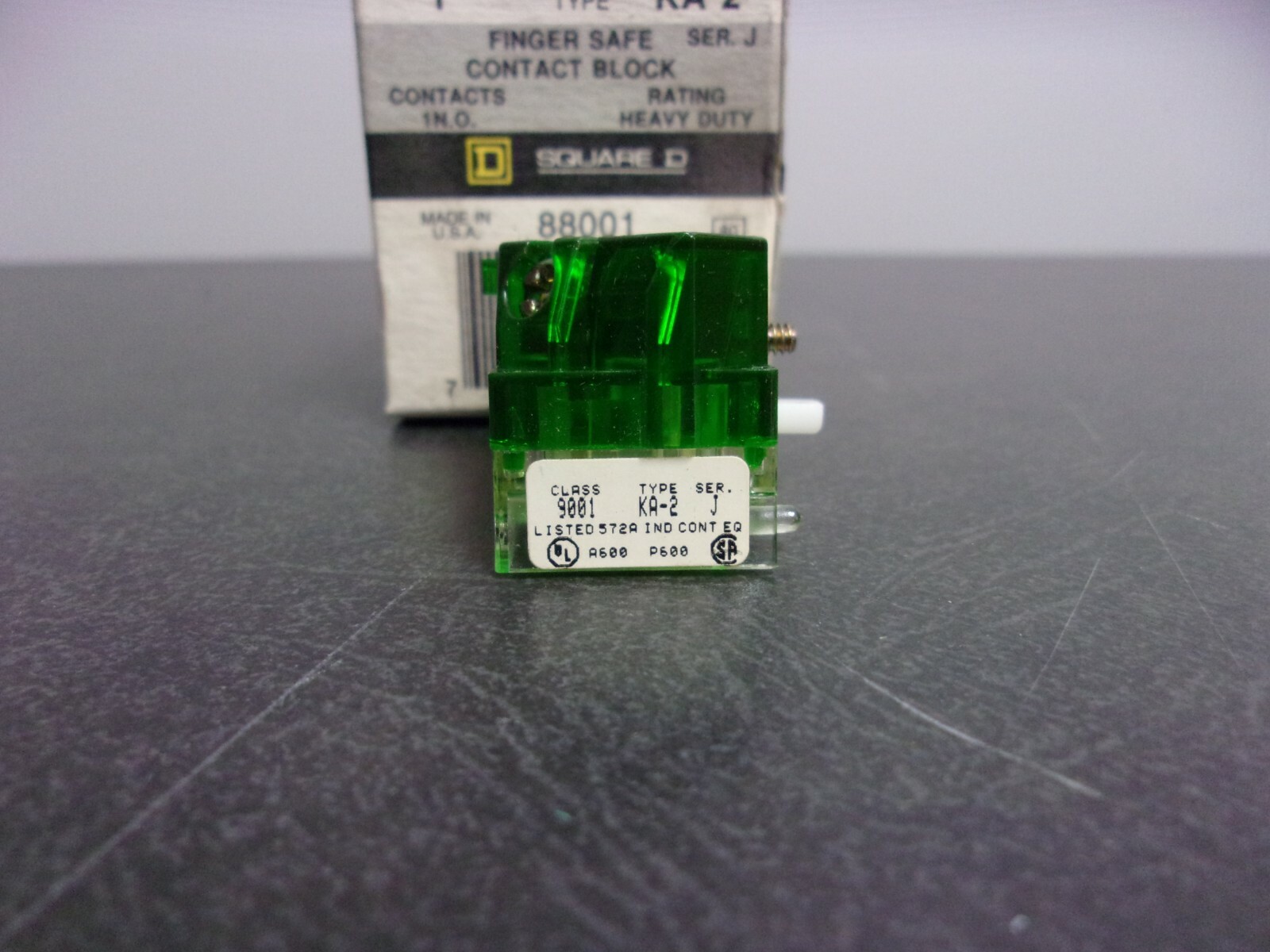 Square D 9001 Ka2 Fingersafe Contact Block 88001 for sale online | eBay