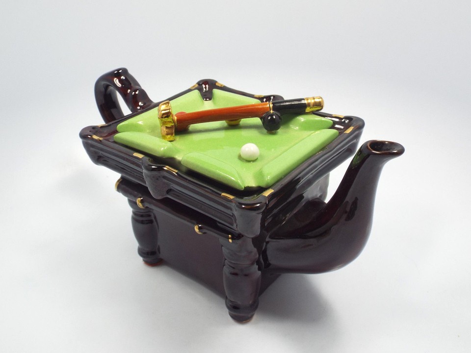 Moka Pool Table Billiards Snooker Teapot, 5 1/2" | eBay