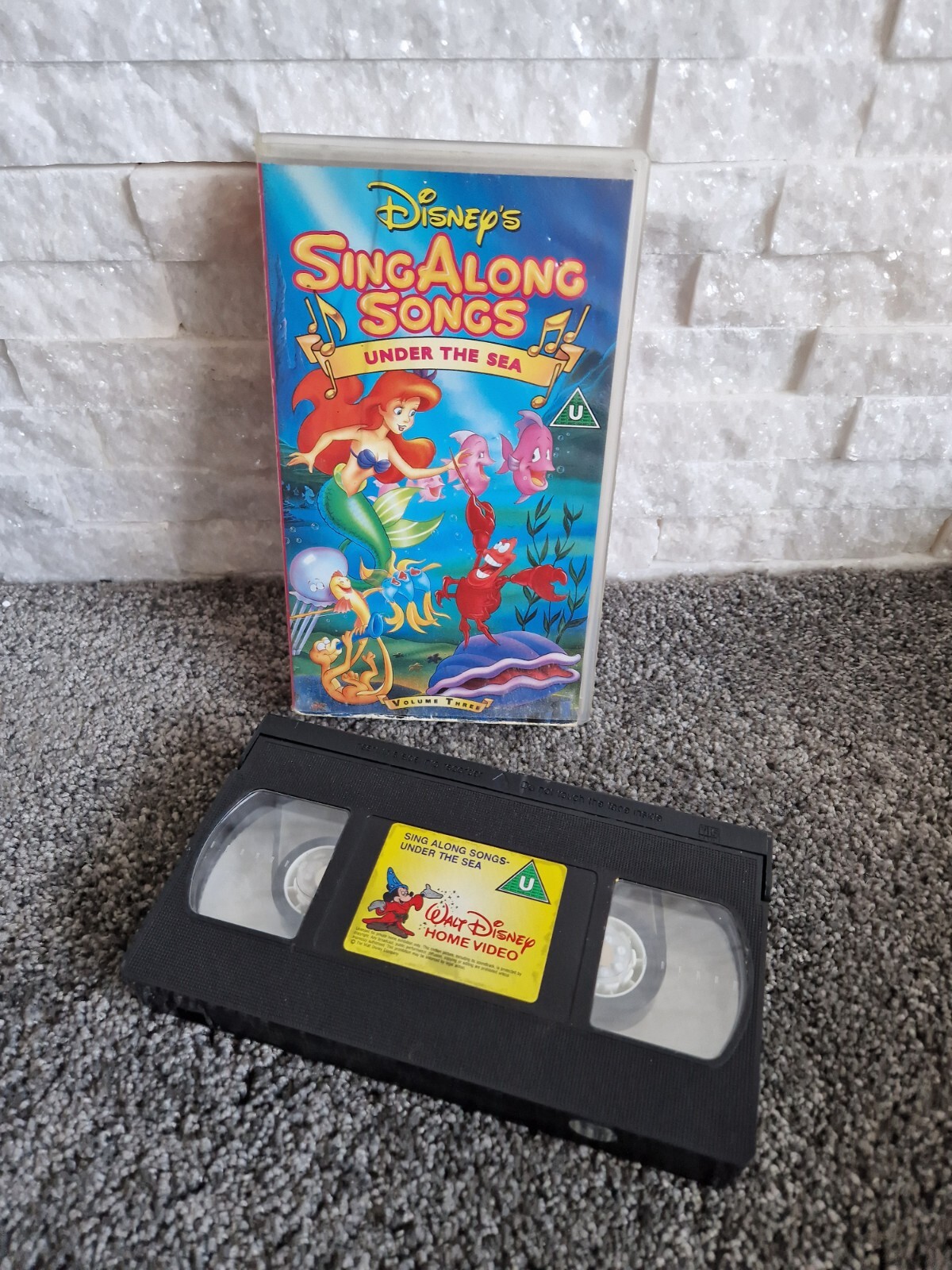 DISNEY'S Sing Along Songs UNDER THE SEA VHS | Grelly USA