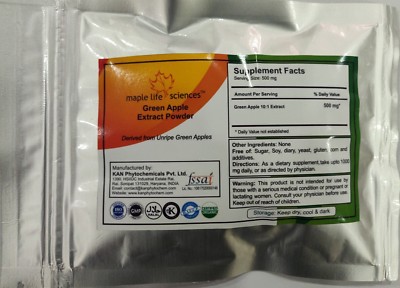 Green Apple 10:1 Extract Powder Apple polyphenols phloretin phloridzin ...