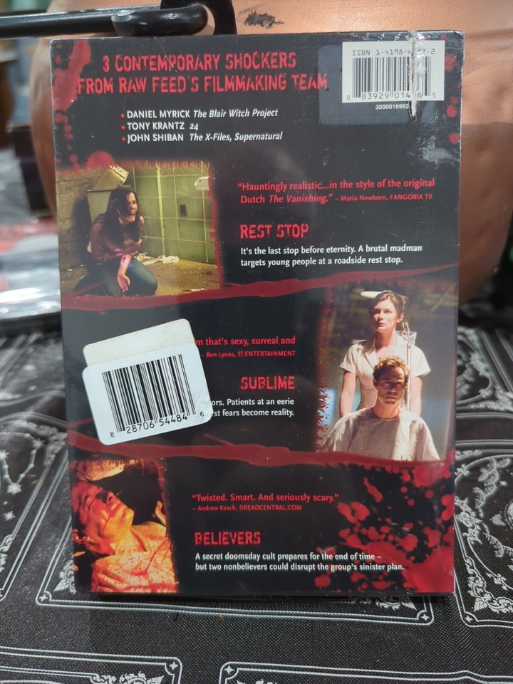 Raw Feed Horror Collection (Rest Stop,Sublime,Believers) (3-DVD Set ...