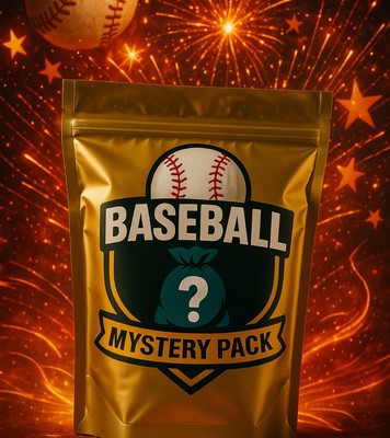 MLB Mystery Card Pack - 40 Cards - Rookies, Autos, Relics, Graded Cards ...