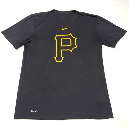 Nike Pittsburgh Pirates Dri-Fit Black T-Shirt Men's Medium MLB | eBay