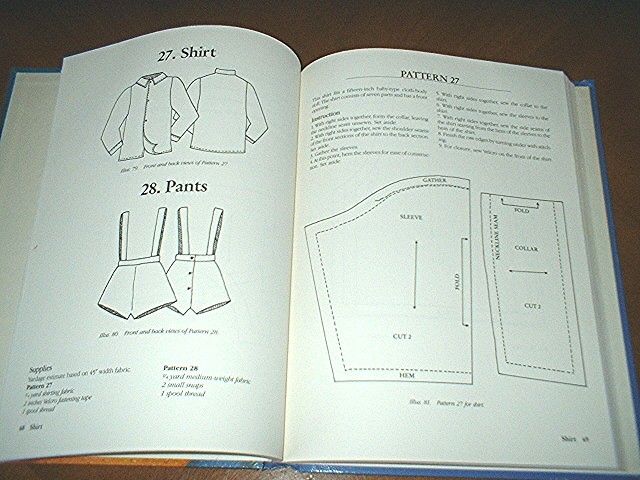 Dolls' Clothes Pattern Book by Roselyn Gadia-Smitley (1987, Book ...