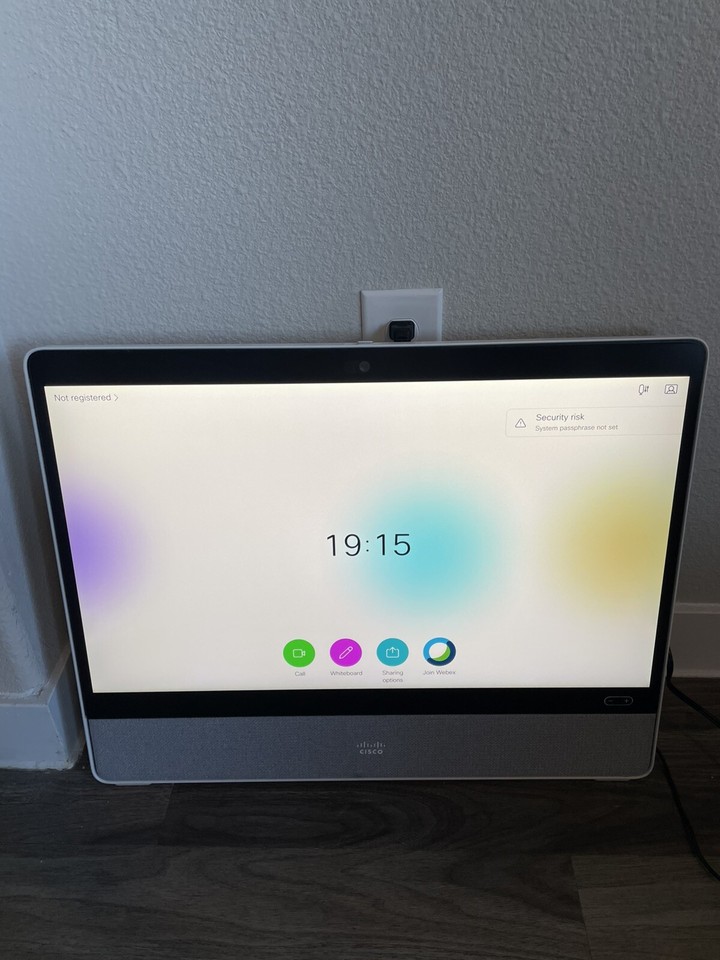 Cisco Webex Desk Pro CS-DESKPRO-K9 TTC7-27 68-101942-01 Video ...