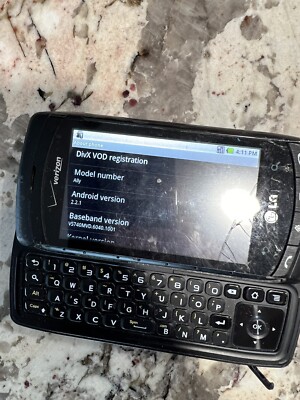 LG VS740 Ally 3G Android Verizon Cell Phone bluetooth web touchscreen ...
