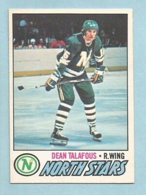 1977-78 O-Pee-Chee OPC Hockey Dean Talafous #49 Minnesota North Stars ...