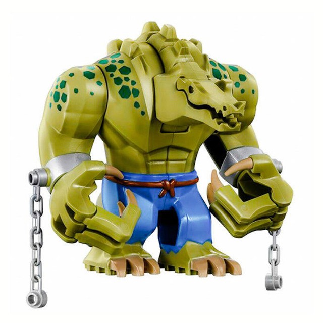 Killer Croc [Crocodile Killer] - Batman Movie Lego Moc Minifigure Toys ...