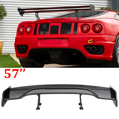 For Ferrari 360 Modena 57" Carbon Fiber GT Style Racing Rear Trunk ...