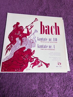 Bach Kantate Nr 140 Kantate Nr 4 | Album | Vinyl | eBay.de