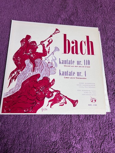 Bach Kantate Nr 140 Kantate Nr 4 | Album | Vinyl | eBay