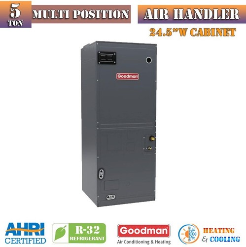 Goodman 5 Ton Air Handler High Efficiency Variable-Speed Multi-Position ...