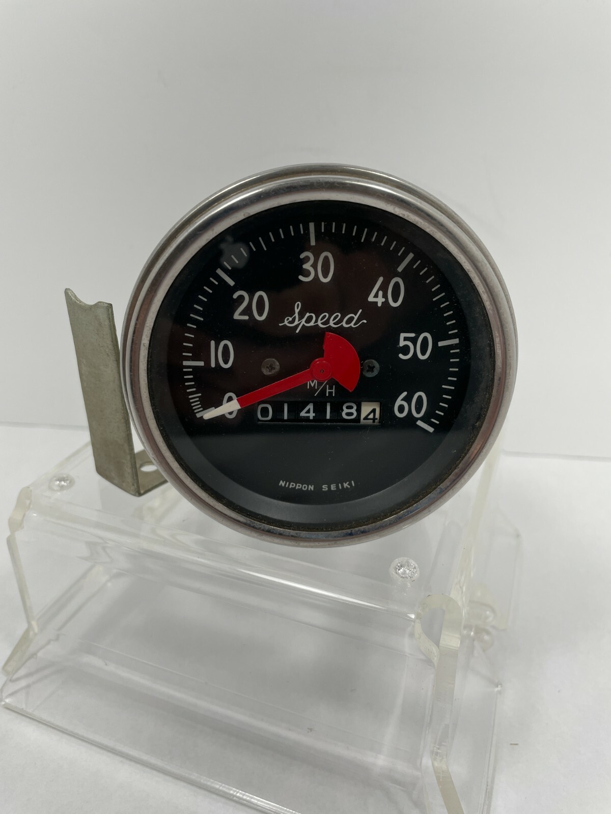 Vintage Willys Jeep 50s Nippon Seiki Speedometer 0 to 60 M/H W/Speed ...