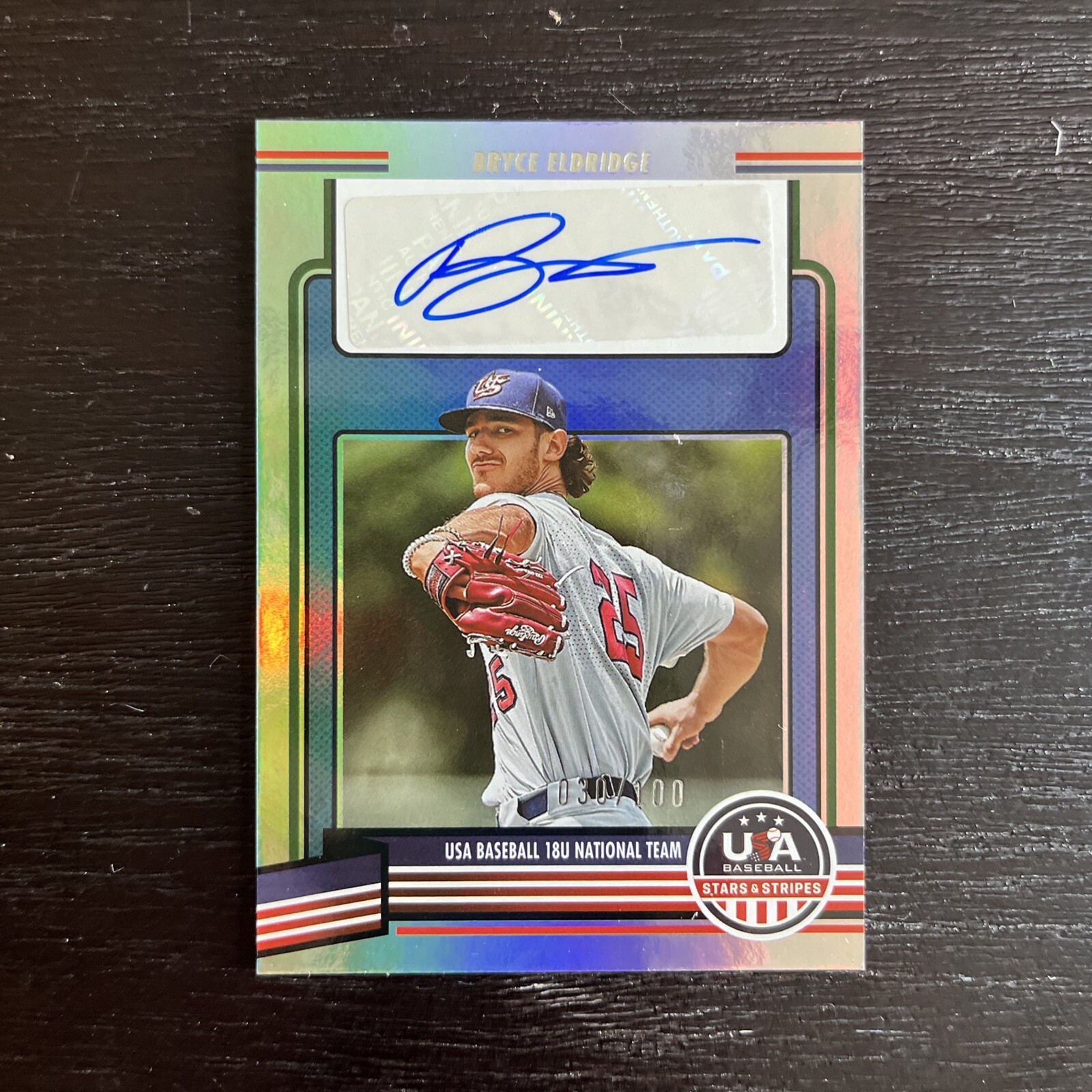 Bryce Eldridge 2023 Panini USA Stars & Stripes Auto Autograph /100 ...