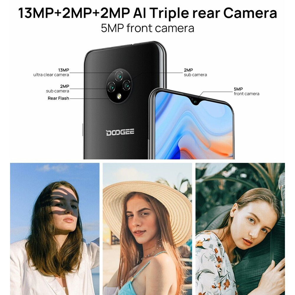 DOOGEE X95 Pro 6,52" 4GB 32GB 4G Android10 Smartphone Ohne Vertrag Handy 4350mAh | eBay