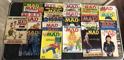 Mad Magazines from 1980s lot of 26 plus Book | eBay