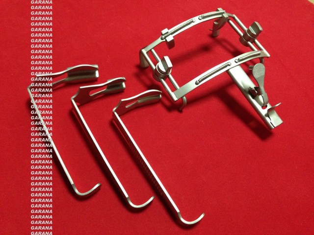 Dingman Mouth Retractor Complete Set Garana Surgical Dental Instruments ...