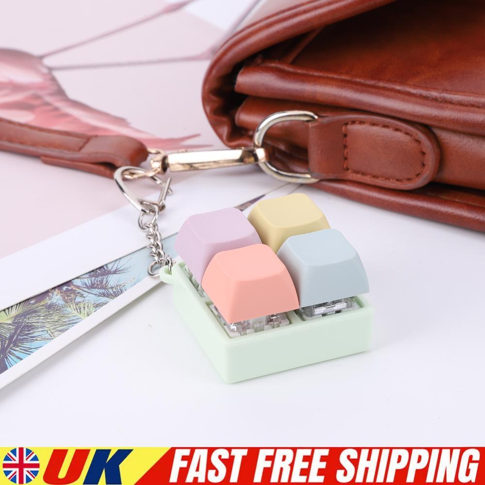 LED Light Up Clicker For Anxiety 2 Pcs Keyboard Fidget Toy Light Up ...